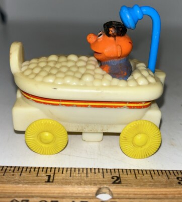 Sesame Street - Vintage Railway Train Ernie In A Bathtub With Bubbles ...