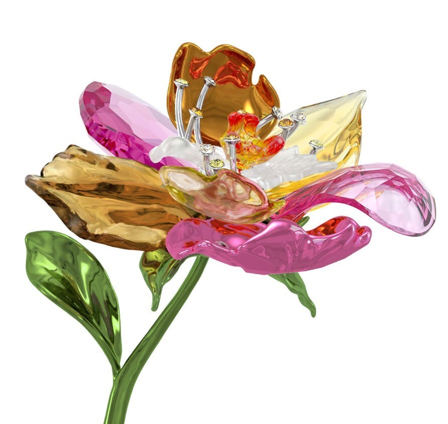 Swarovski Crystal Idyllia Flower Large Figurine - 5639886 | eBay