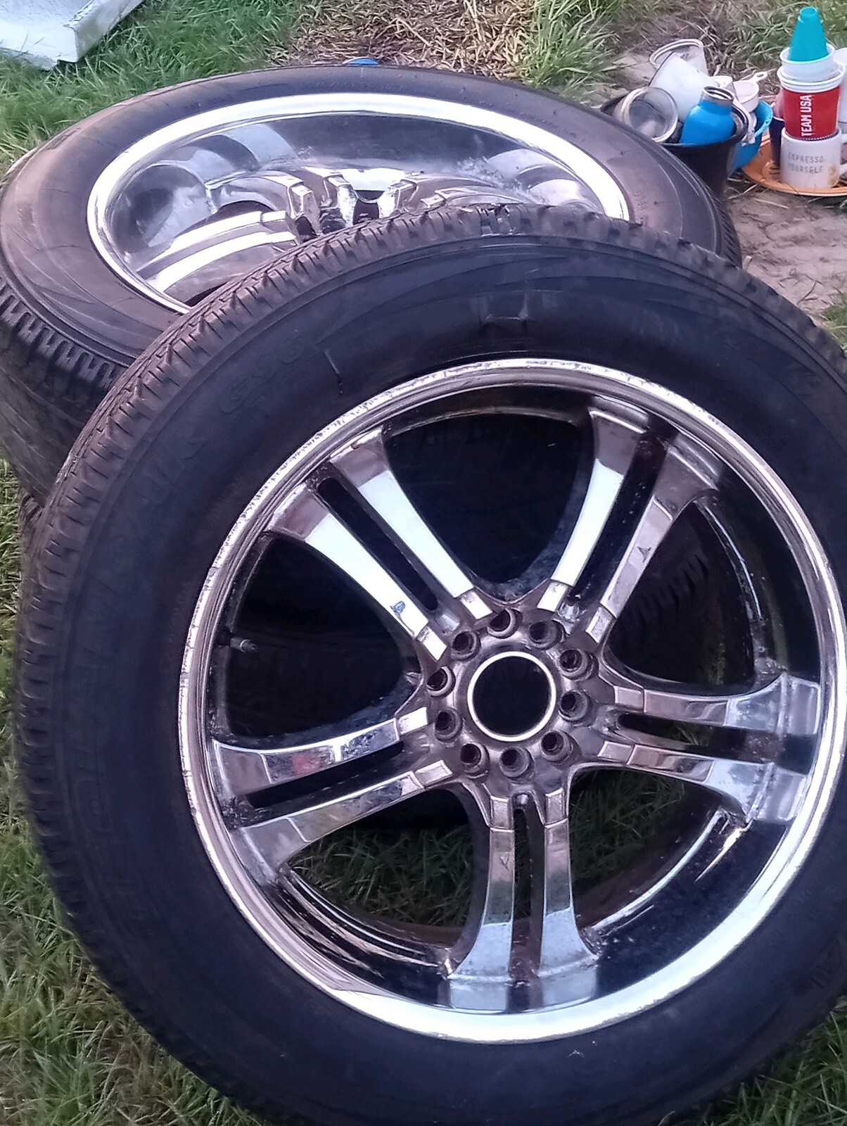 20 inch Universal rims set of 4 with tires | eBay