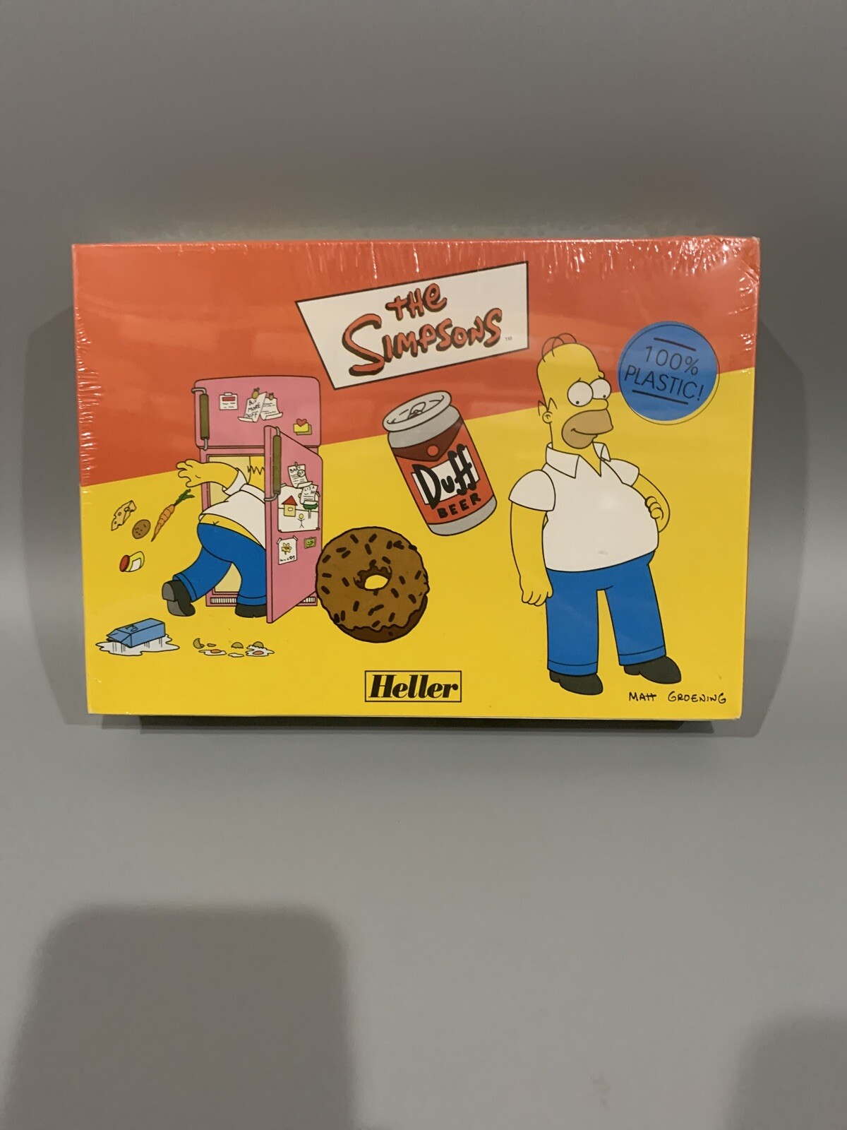 The Simpsons Homer Simpson Plastic Model Kit Heller Toy Sealed Box | eBay