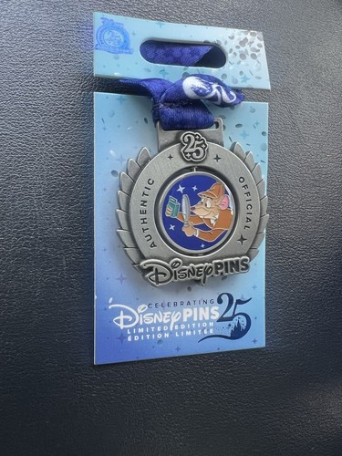NEW - The Great Mouse Detective - Basil - Medal Pin LE 4000 Spins | eBay