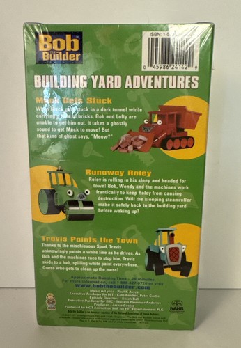Bob the Builder Building Yard Adventures VHS Tape 2004 HiT 3 Episodes ...