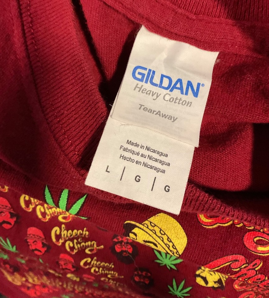 Gildan Cheech & Chong T-Shirt Size L Pre-Owned | eBay