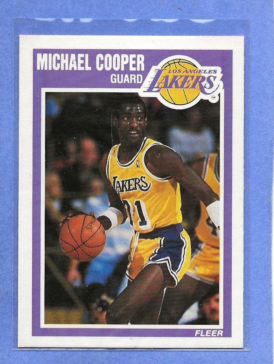 MICHAEL COOPER - 1989-90 Fleer - #75 - Lakers - Comb. Shipping - #1 | eBay