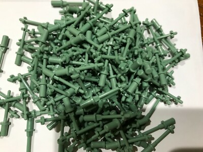 LEGO- NEW-#90540-SAND GREEN-UTENSIL/SKI POLE W/HANDLE-10 PIECES | eBay