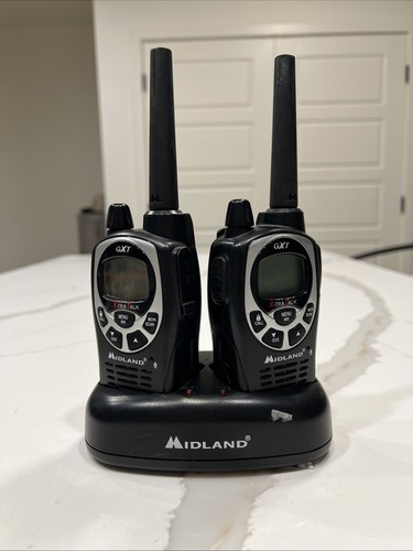 Midland GXT1000 XTRA Talk GXT1000P/GXT1000G Walkie Talkies w/Charger ...