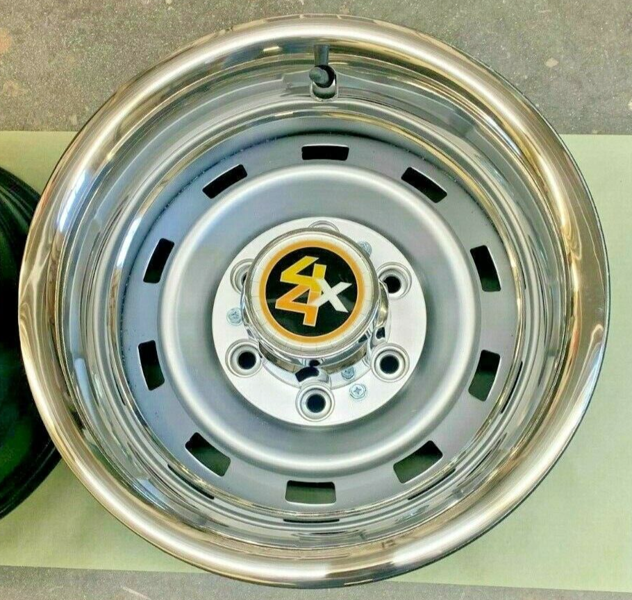 1980 1981 1982 1983 1984 1985 1986 CHEVY 6 LUG 4x4 PICKUP 15 x 8 RALLY ...