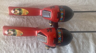 TWO DISNEY CHILDREN'S VINTAGE SHAKESPEARE MICKEY MOUSE CLUBHOUSE ...