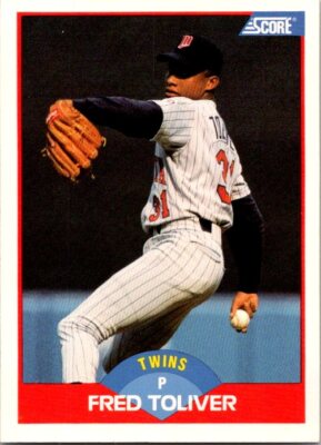 1989 Score Baseball 479 Fred Toliver | eBay