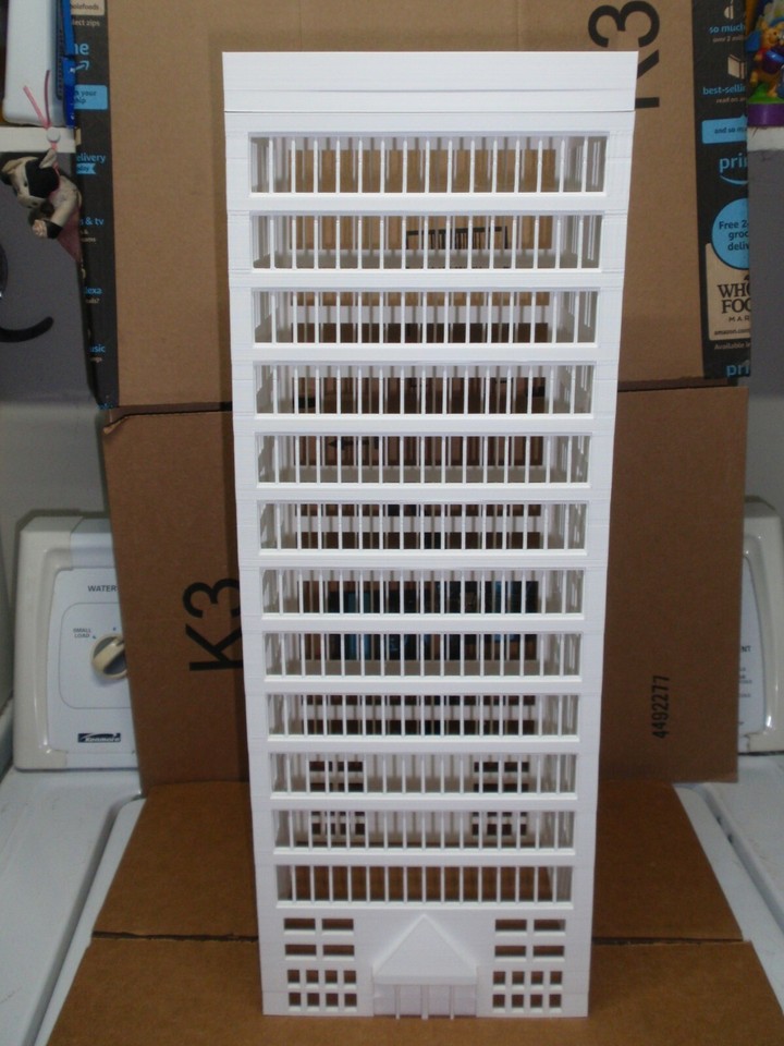 HO SCALE SKYSCRAPER HIGH RISE BUILDING Sky1T | eBay
