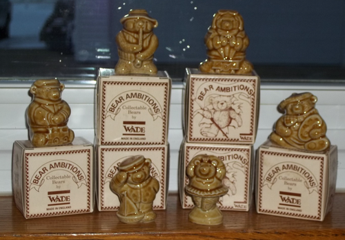 WADE BEAR AMBITIONS - 1995 - Set Of 6 - WITH ORIGINAL BOXES - NEW OLD ...
