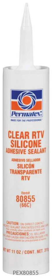 Fits Permatex Clear Silicone 11 Oz 80855 | eBay