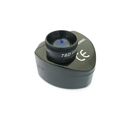 Brand New Ophthalmology & Optometry 78D Lens Black Color For Fundus ...