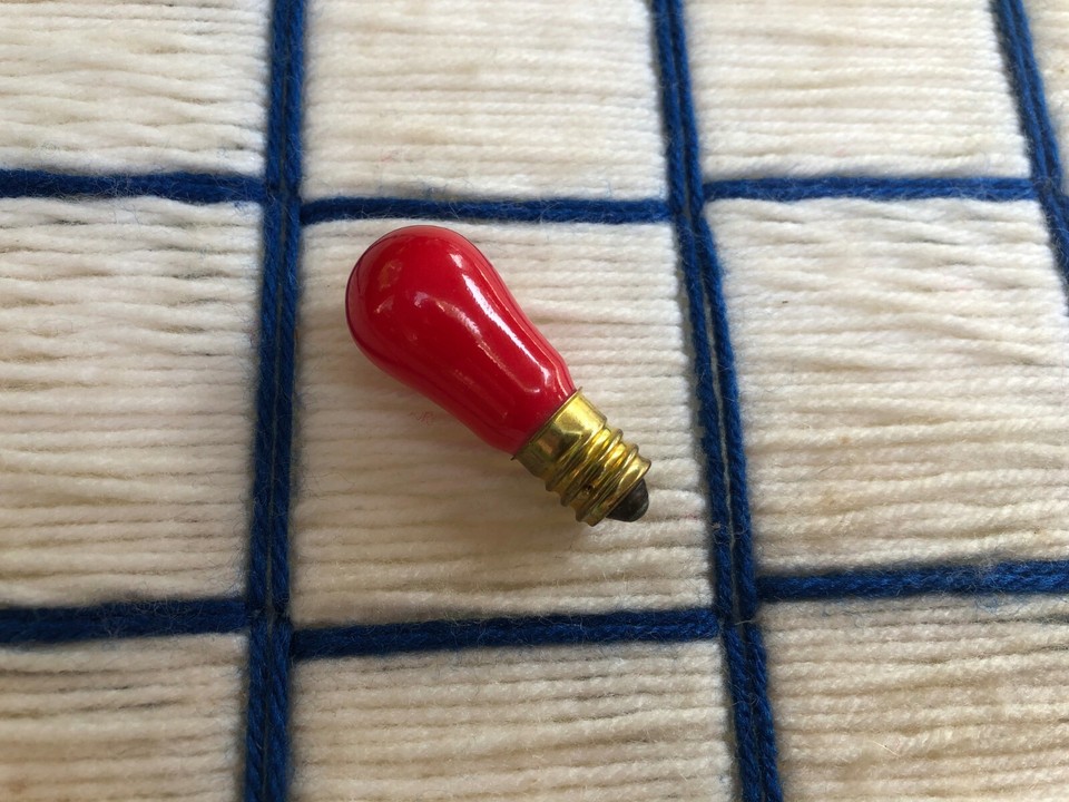 new 6S6 CERAMIC RED E12 INDUSTRIAL indicator 6w night light BULB S6 C7 ...
