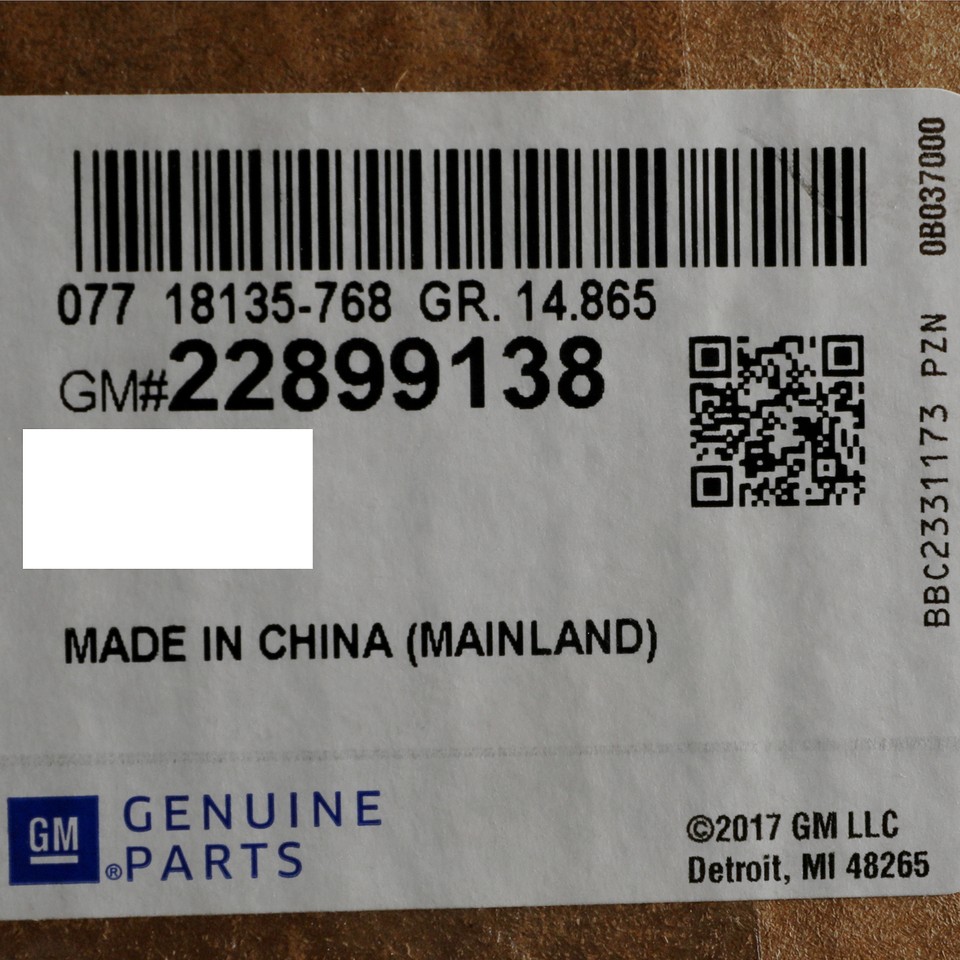 OEM NEW 10-22 Buick Chevrolet GMC BAG AIR Clock Spring Coil Assembly ...