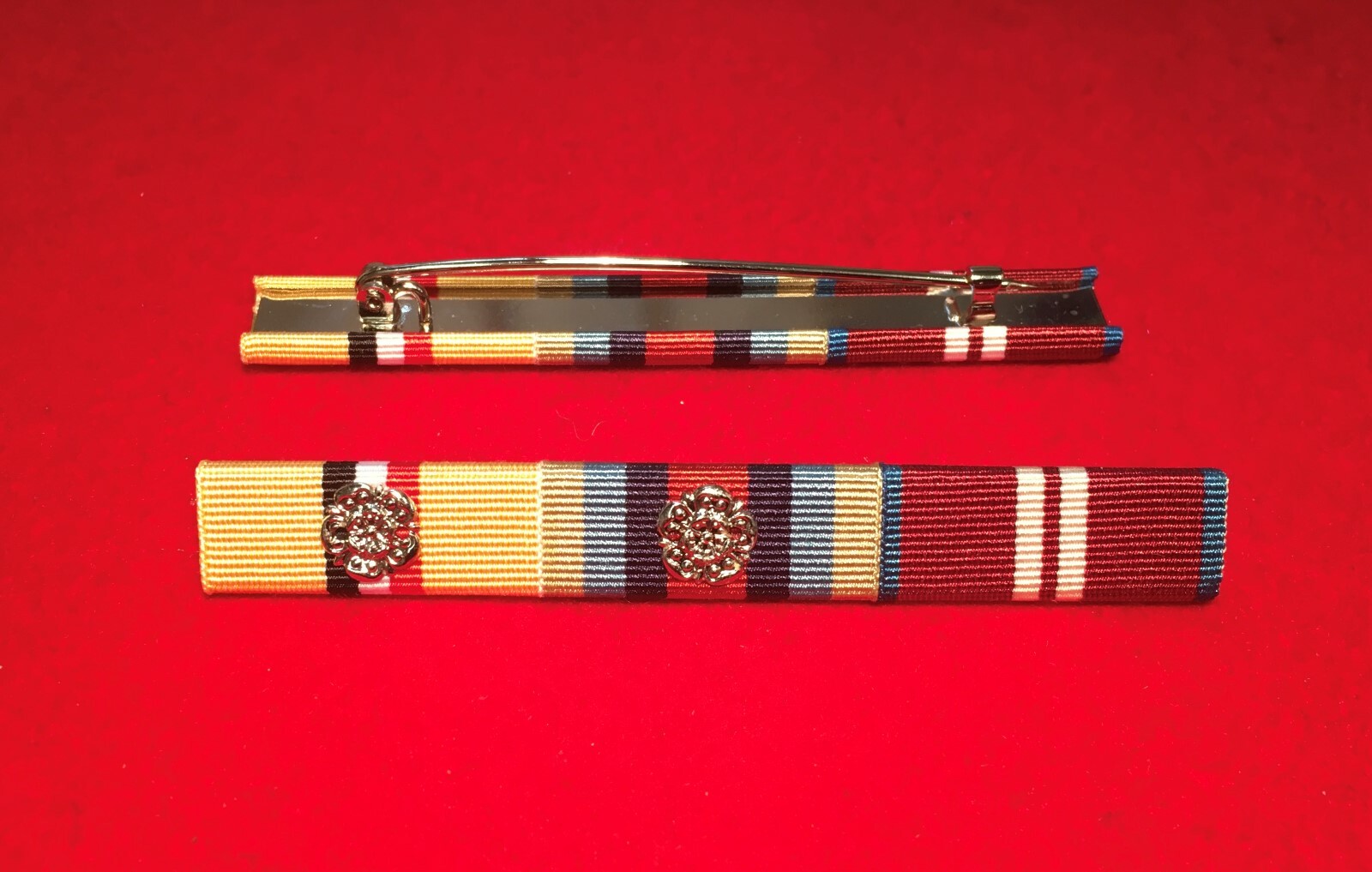 OP/TELIC OSM AFGHANISTAN NATO ISAF MEDAL RIBBON BAR PIN TYPE + ROSETTES ...