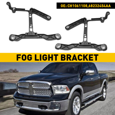 Fog Light Bracket 2-PIECE Set Left & Right Fits 2013-2018 Ram 1500 ...