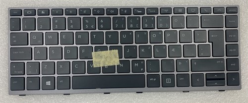 HP Zbook 14u G5 G6 L15541-DD1 Islandais Rétroéclairage Clavier Islande ...