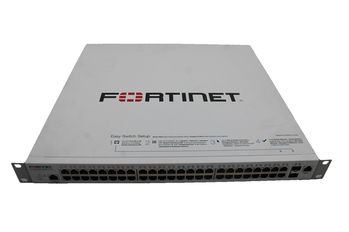 Fortinet FortiSwitch FS-448D-FPOE 48-Port Rack Mountable Managed ...