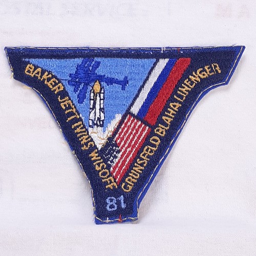NASA STS-81 Baker Jetts Ivins Wisoff Blaha 4” Emb Sew On Patch Space ...