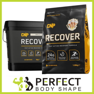 CNP PRO RECOVER 1.28KG 5KG POST WORKOUT RECOVERY PROTEIN SHAKE CARBS ...