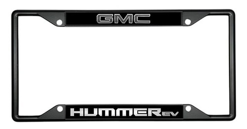 Hummer EV Black License Plate Frame - 4 Hole | eBay