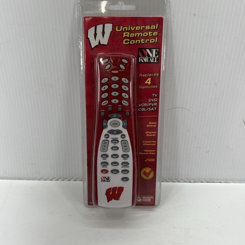 Oneforall Wisconsin Badgers Universal Remote Control | eBay