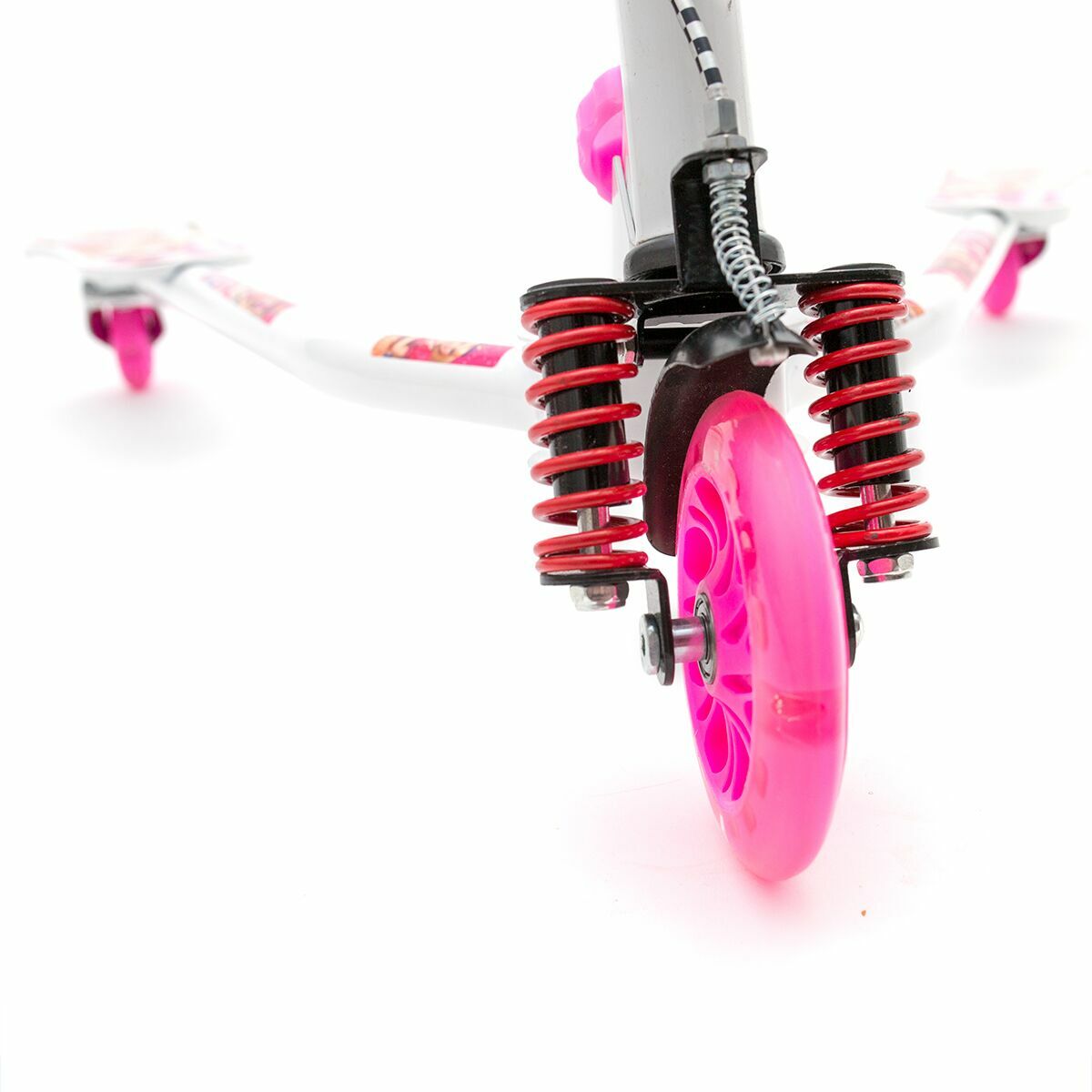 Viper Pink Tri Scooter Girls Kids 3 Wheel Swing Slider Motion Winged | eBay