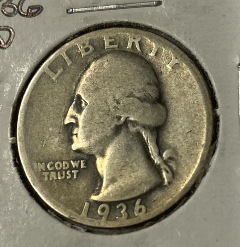 (B) 1936-D Washington Quarter Tough Date Vg | eBay