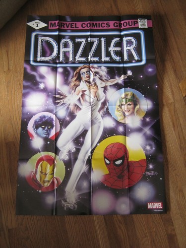 Promo Poster Dazzler # 1 Facsimile 2024 Marvel Bob Larkin 1981 cover ...