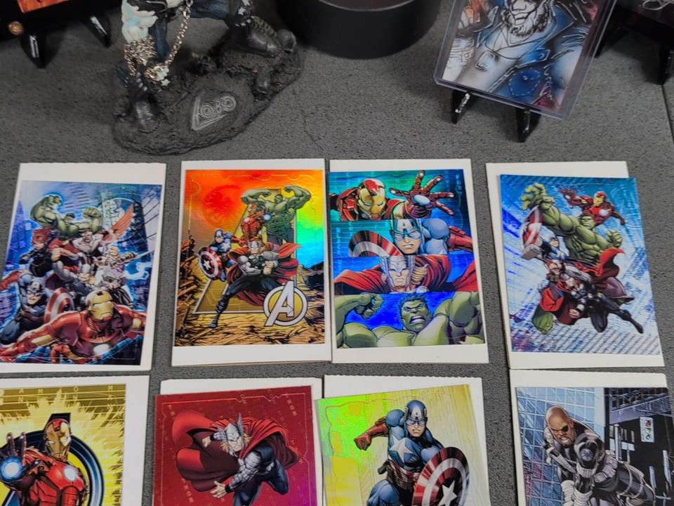 2015 Marvel Avengers Assemble Vending Machine Stickers. Complete Set Of ...