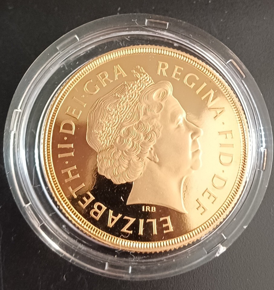 2009 St. George and the Dragon Double Sovereign Gold Proof Coin | eBay UK