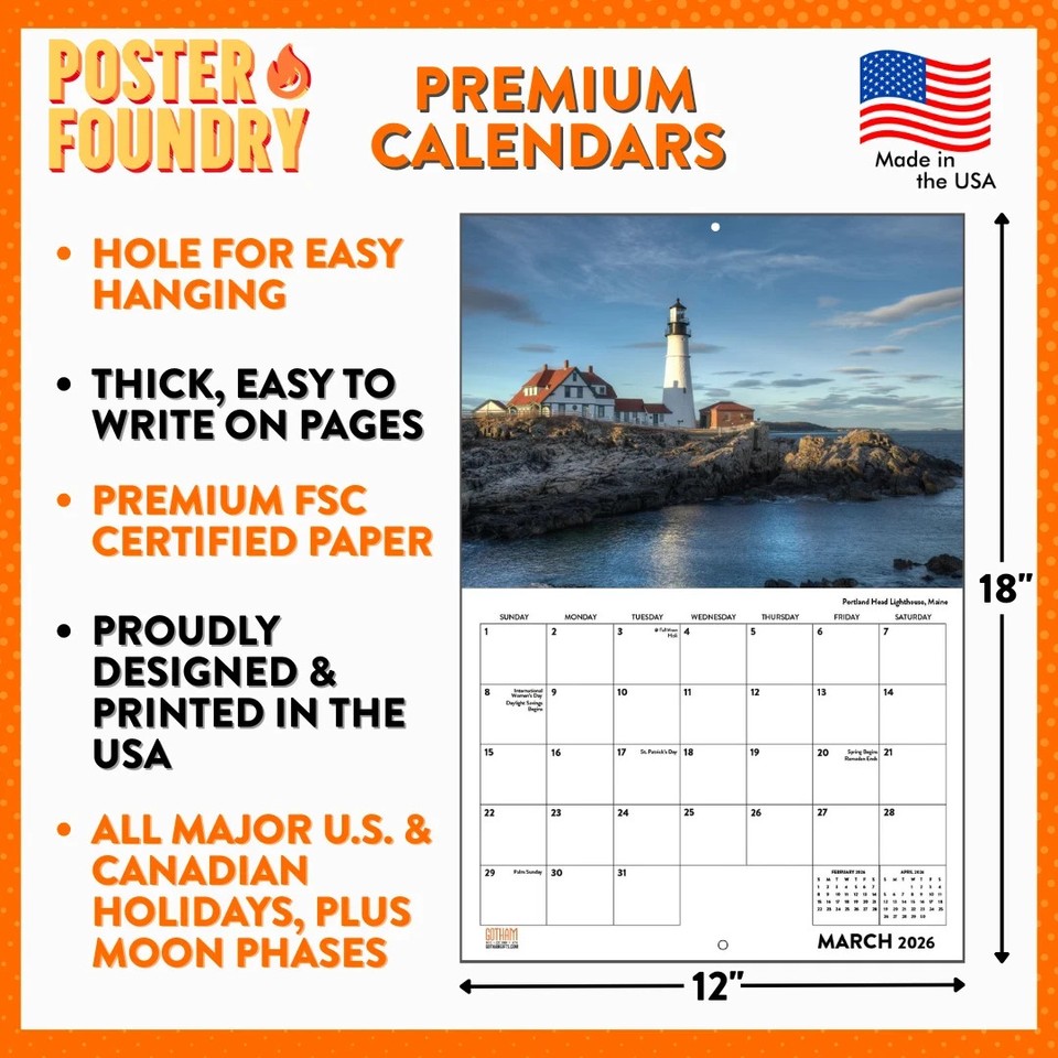 President Trump Calendar 2026 Wall Monthly | eBay