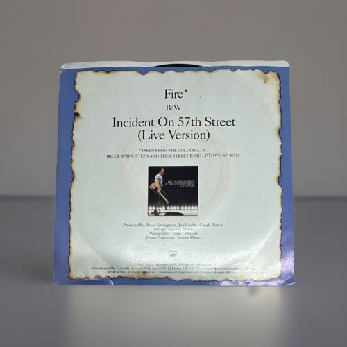 Bruce Springsteen - Fire / Incident on 57th Street (Live Version), 7 ...