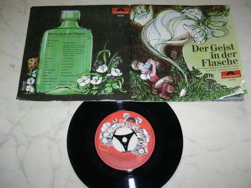 The Spirit in the Bottle Sandor Ferenezy *60s POLYDOR Single + Magazine ...
