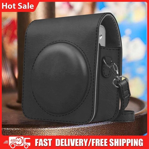 Vintage Camera Protective Case Convenient PU for Instax Mini 90 Instant ...