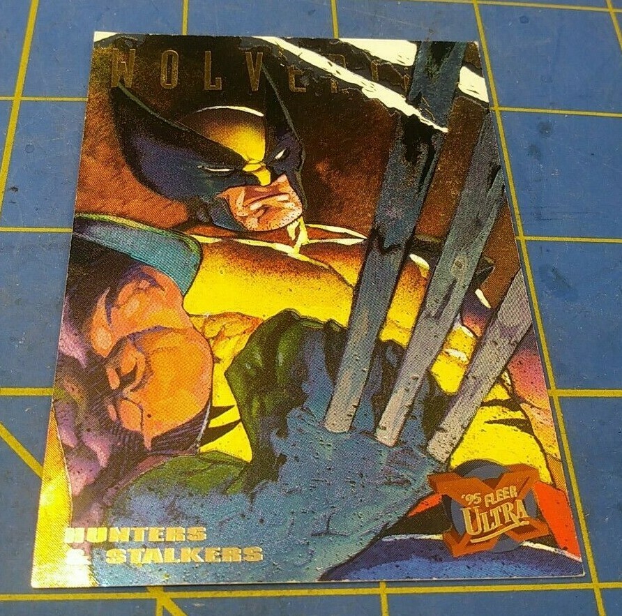 1995 Ultra X-Men Hunters & Stalkers Rainbow #7 Wolverine | eBay