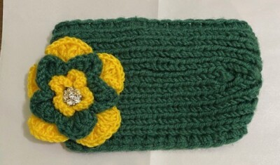 OREGON DUCKS Adult HEADBAND, Crocheted | eBay
