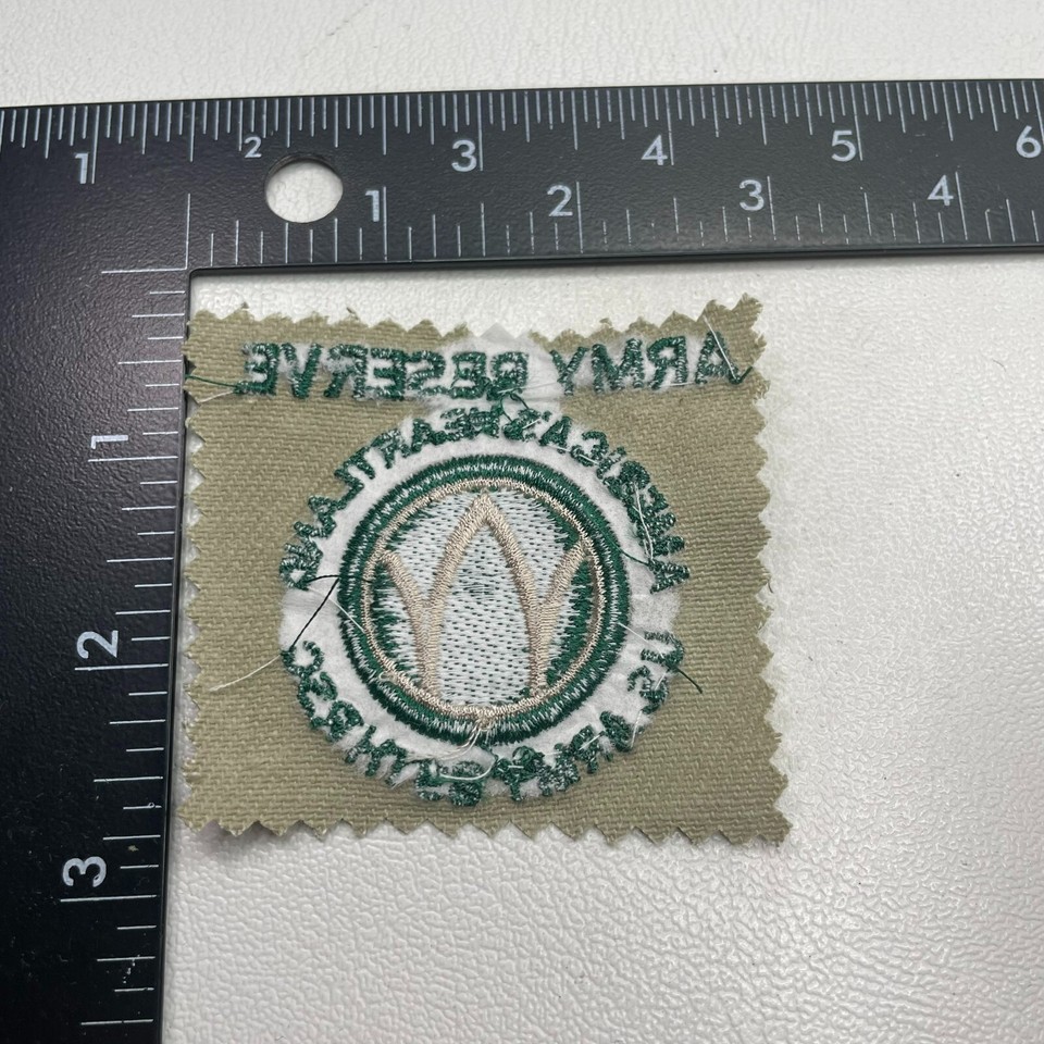 Zig-Zag-Cut-From-Hat US Army 89th ARMY RESERVE RSC Patch C28F | eBay