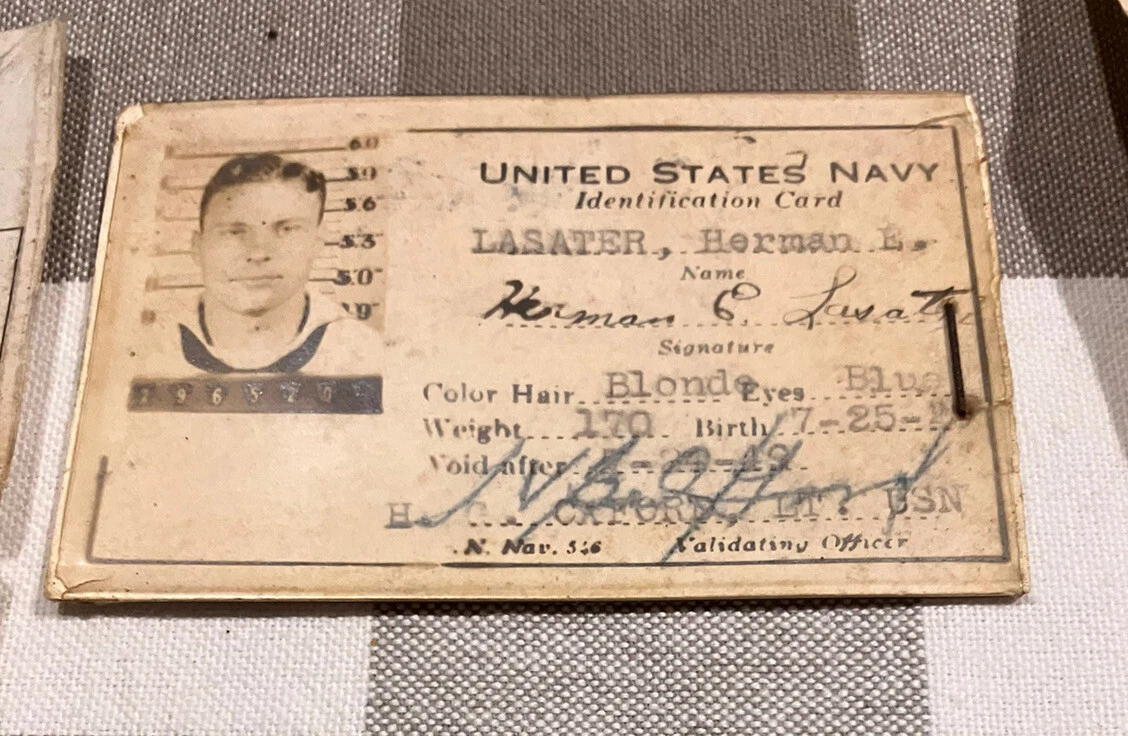 Wwii Enlisted Id Card