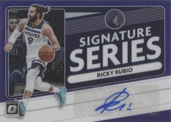 2020-21 Panini Donruss Optic - Signature Series Ricky Rubio #SS-RRU ...