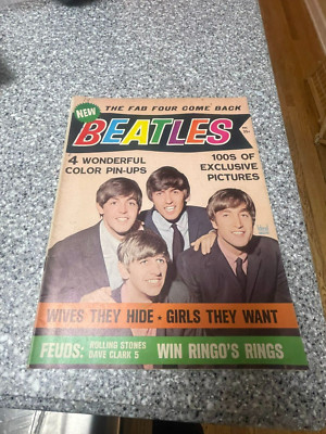 1964 Romance Publishing New Beatles -The Fab 4 Come Back Magazine ~ The ...