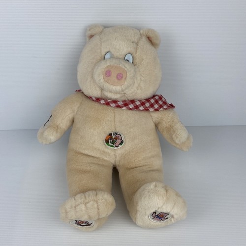 Storytelling Pig Plush Electronic Toy Pink 38cm 3 Little Pigs Talking ...