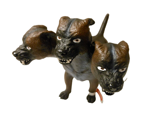 Schleich 13990 Harry Potter Fluffy Figure 5.5 H Cerberus 3 Headed Dog ...