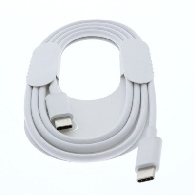 Google Cable USB-C to USB-C 3.2 Ft White | eBay