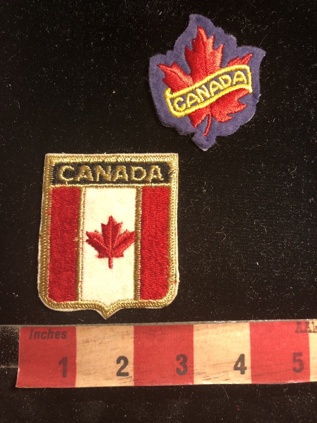 2 Patches - Canada Red Maple Leaf Patch 90J8 | eBay