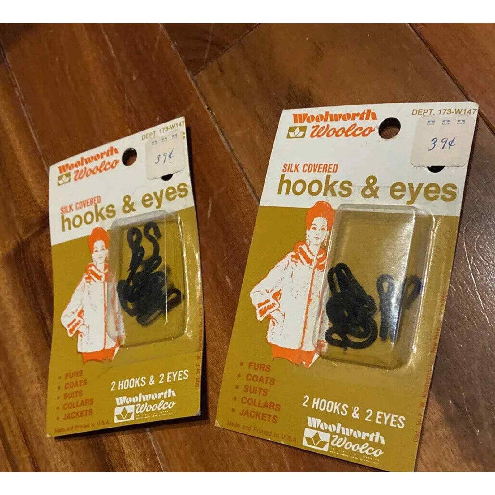 Sewing Hook & Eye Button Covers, Snap Fasteners, Refills, etc VTG Boye ...