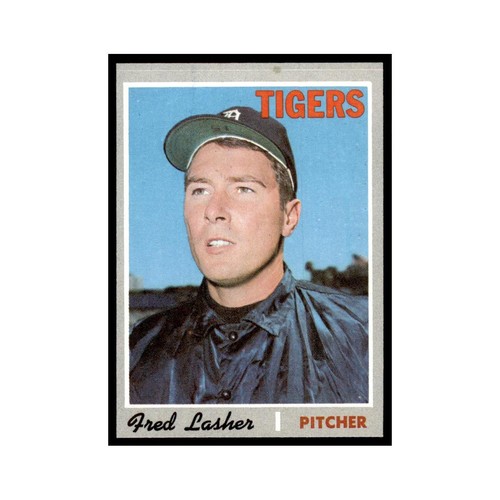 1970 Topps Baseball Card Fred Lasher Tigers #356 | eBay