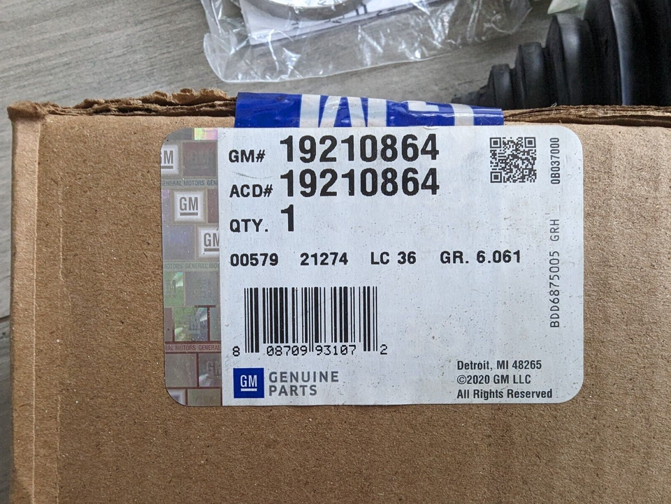 GM OEM-CV Constant Velocity Front Outer Boot 19210864 | eBay