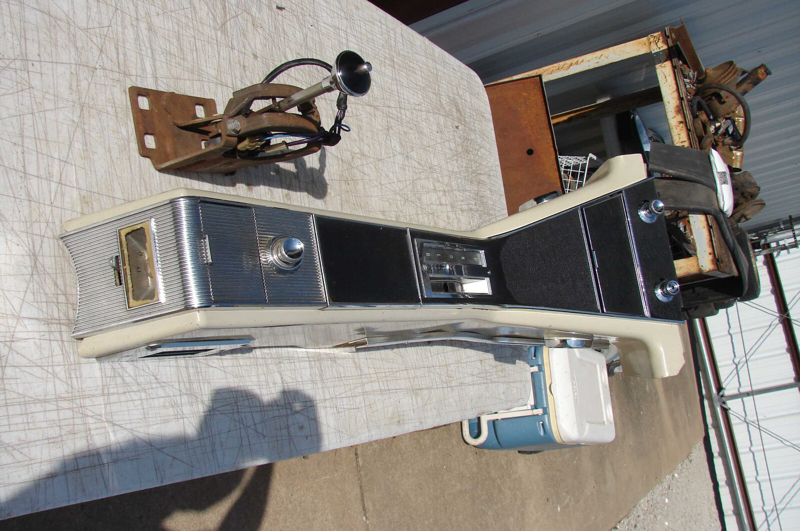 1963 BUICK RIVIERA CONSOLE & SHIFTER VERY NICE 401 425 GS NAIL HEAD NO ...